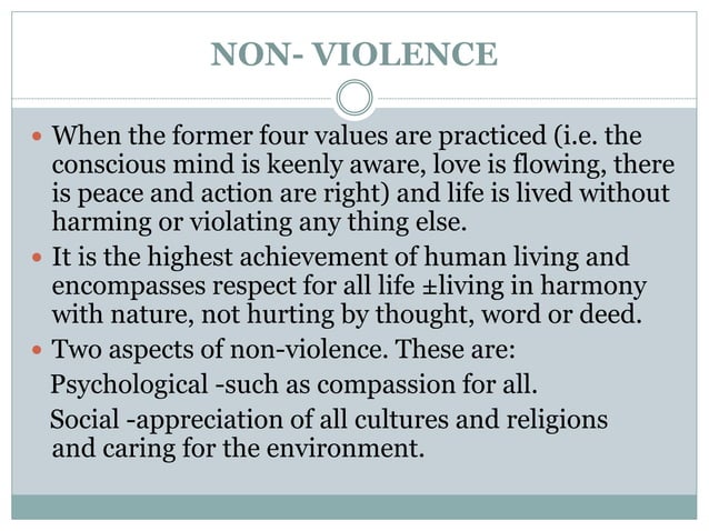 Human values | PPTX | Secondary Education | Education