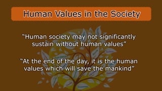 Human Values | PPTX