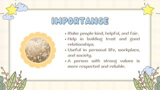 HUMAN VALUES power point presentation for bba and bcom | PDF