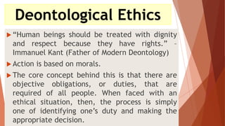 HUMAN VALUES AND ETHICAL THEORIES | PPTX