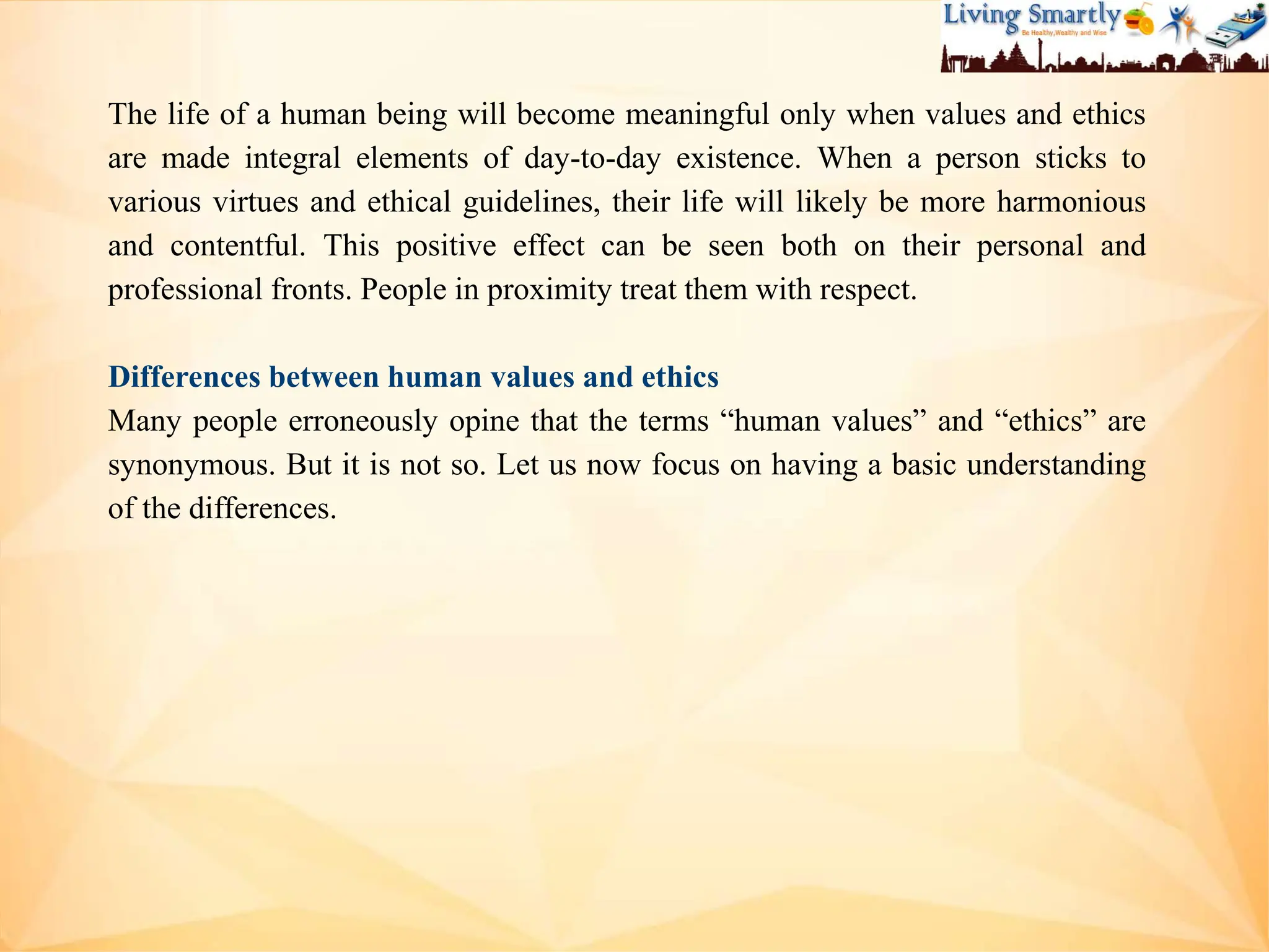 Human Values and Ethics . | PPTX