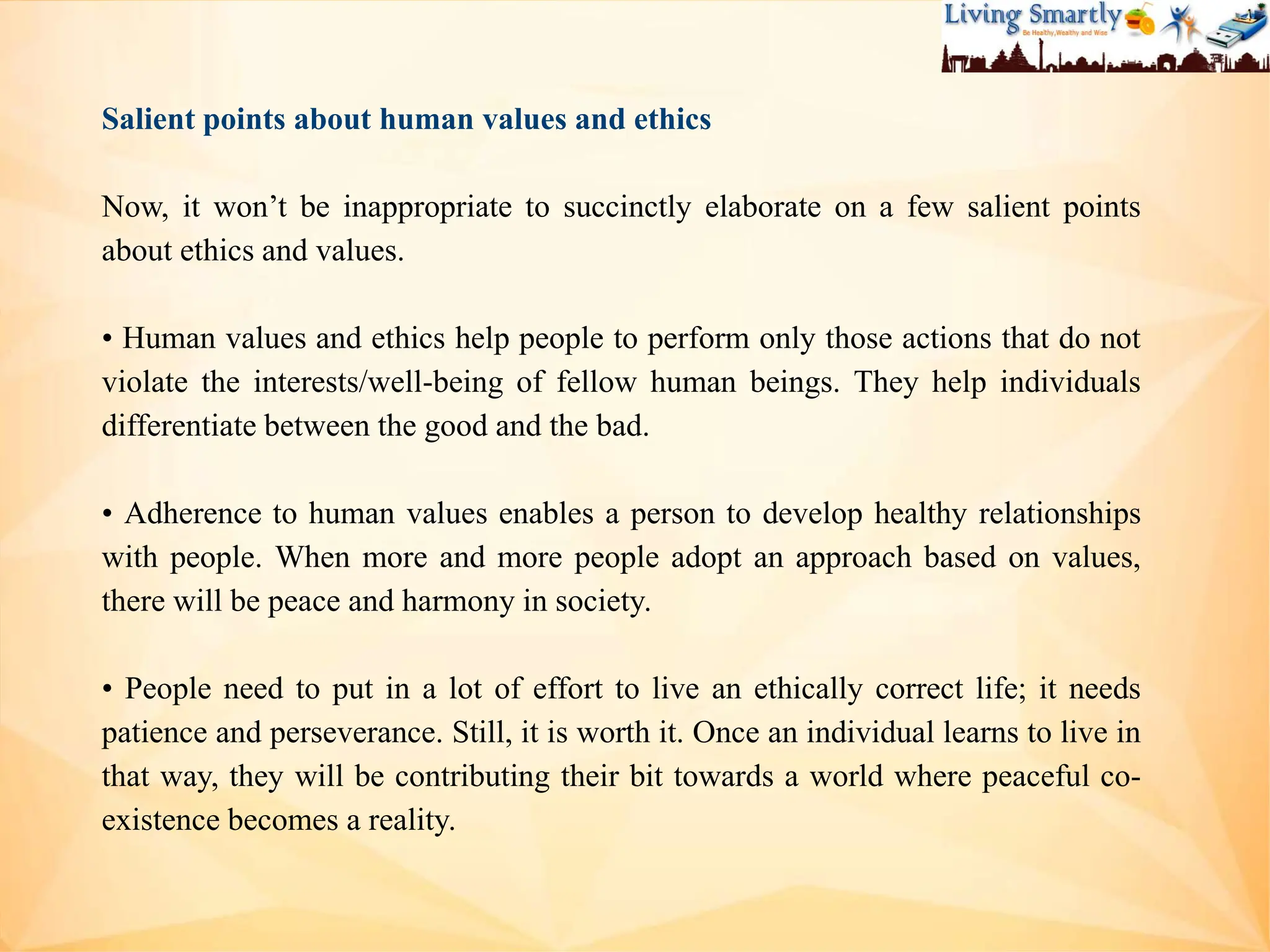 Human Values and Ethics . | PPTX