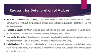 HUMAN VALUES DEVELOPMENT for skill development | PPTX