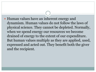 Humanvalues ppt | PPTX