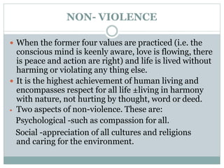 Humanvalues ppt | PPTX