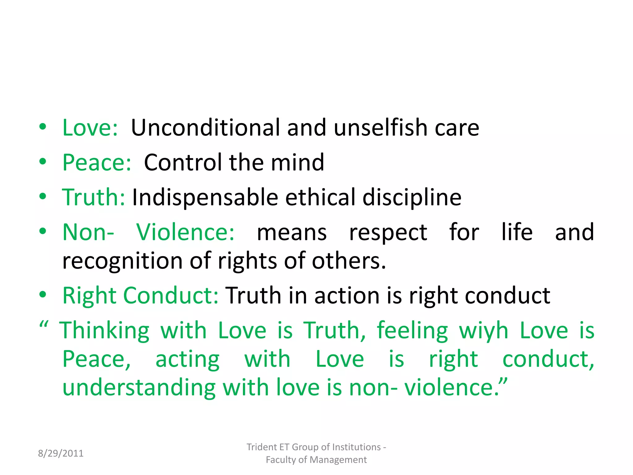Human values & professional ethics | PPTX