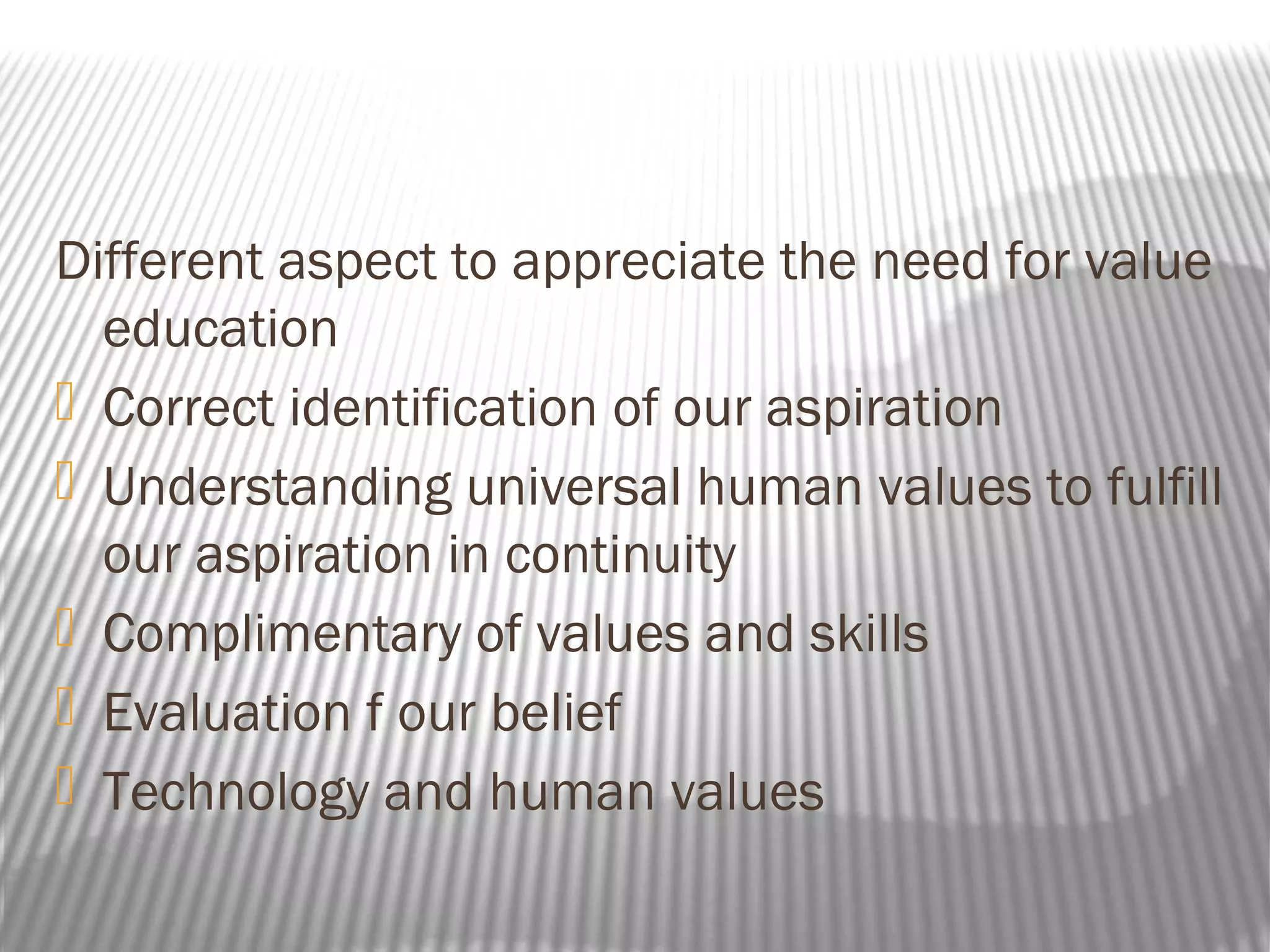 Human values & professional ethics bm 226 | PPT