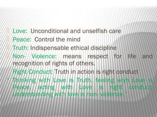 Human values & professional ethics bm 226 | PPT