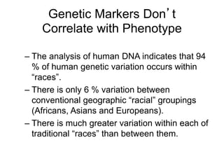 Human variation | PPTX