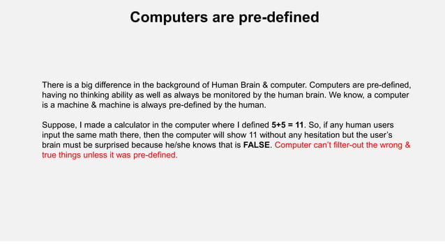 Human vs computer | PPTX