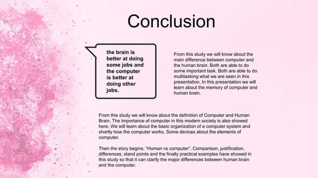 Human vs computer | PPTX