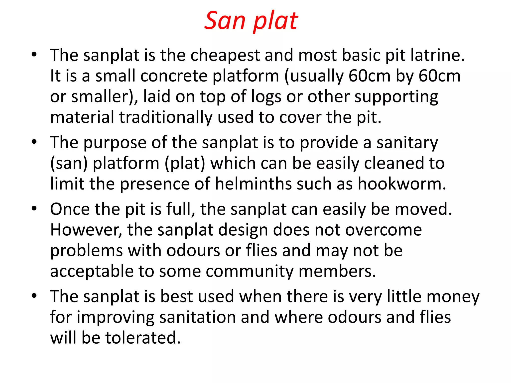 Human waste (excreta disposal) mechanisms | PPTX
