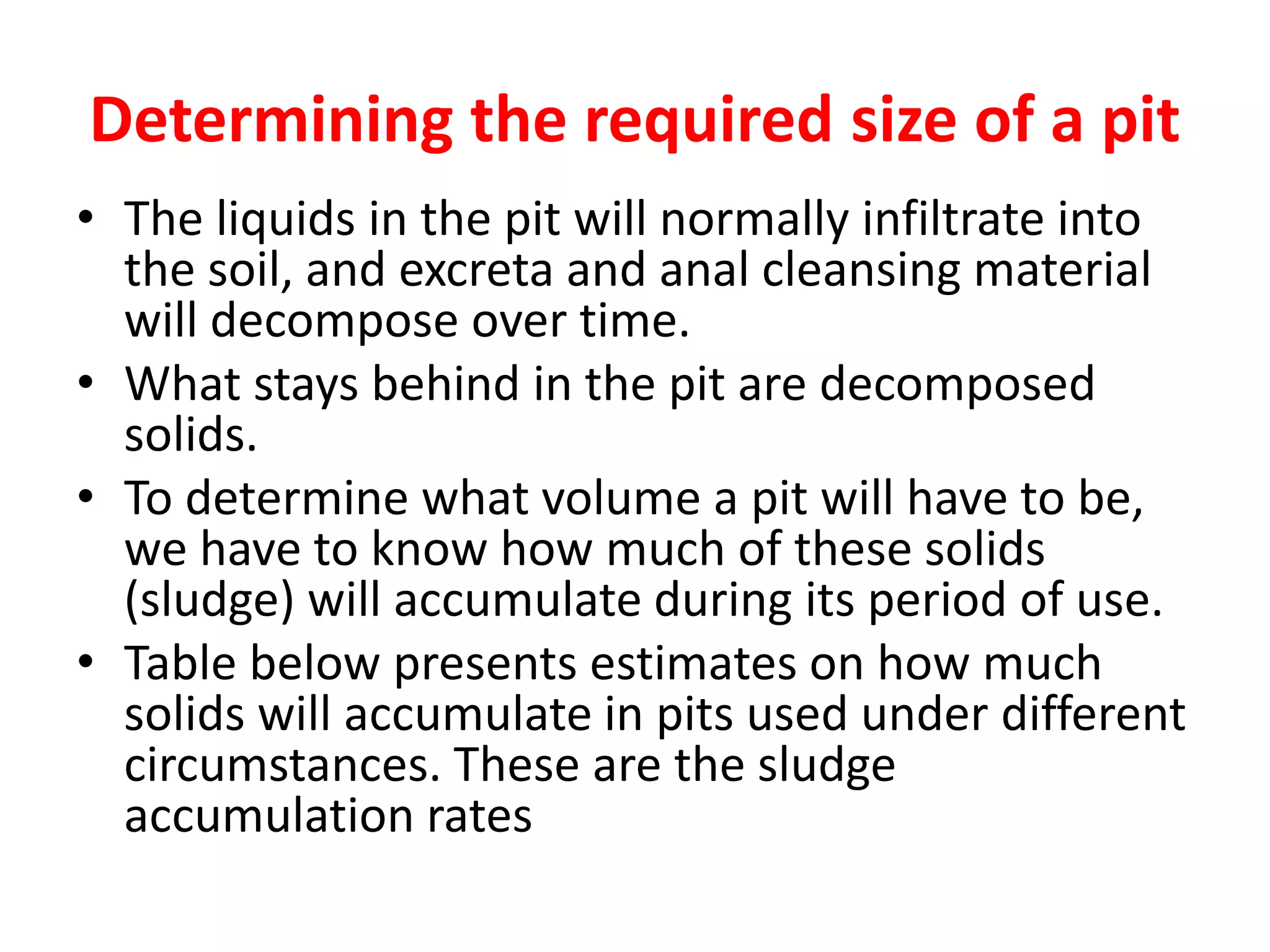 Human waste (excreta disposal) mechanisms | PPTX