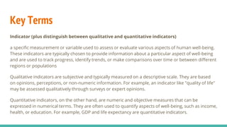 Human Wellbeing definition and measurement show [Autosaved].pptx