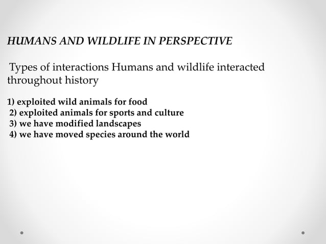 HUMAN WILDLIFE CONFLICT.....------.........pptx