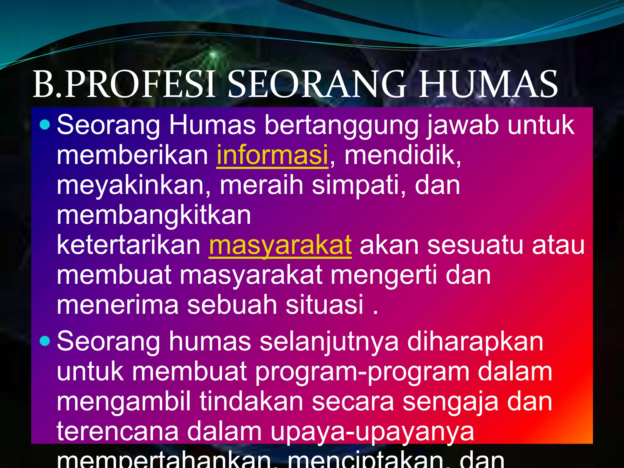 Humas dan keprotokolan | PPTX