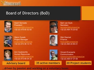 Humasol general presentation | PPTX