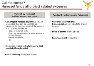Humasol info presentation 2013 2014 | PPTX
