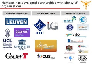 Humasol info presentation 2013 2014 | PPTX