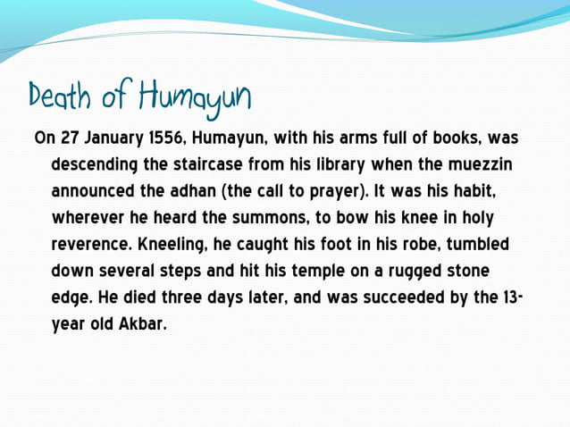 Humayun the mughal ruler | PPT