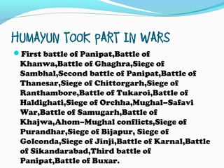 Humayun the mughal ruler | PPT