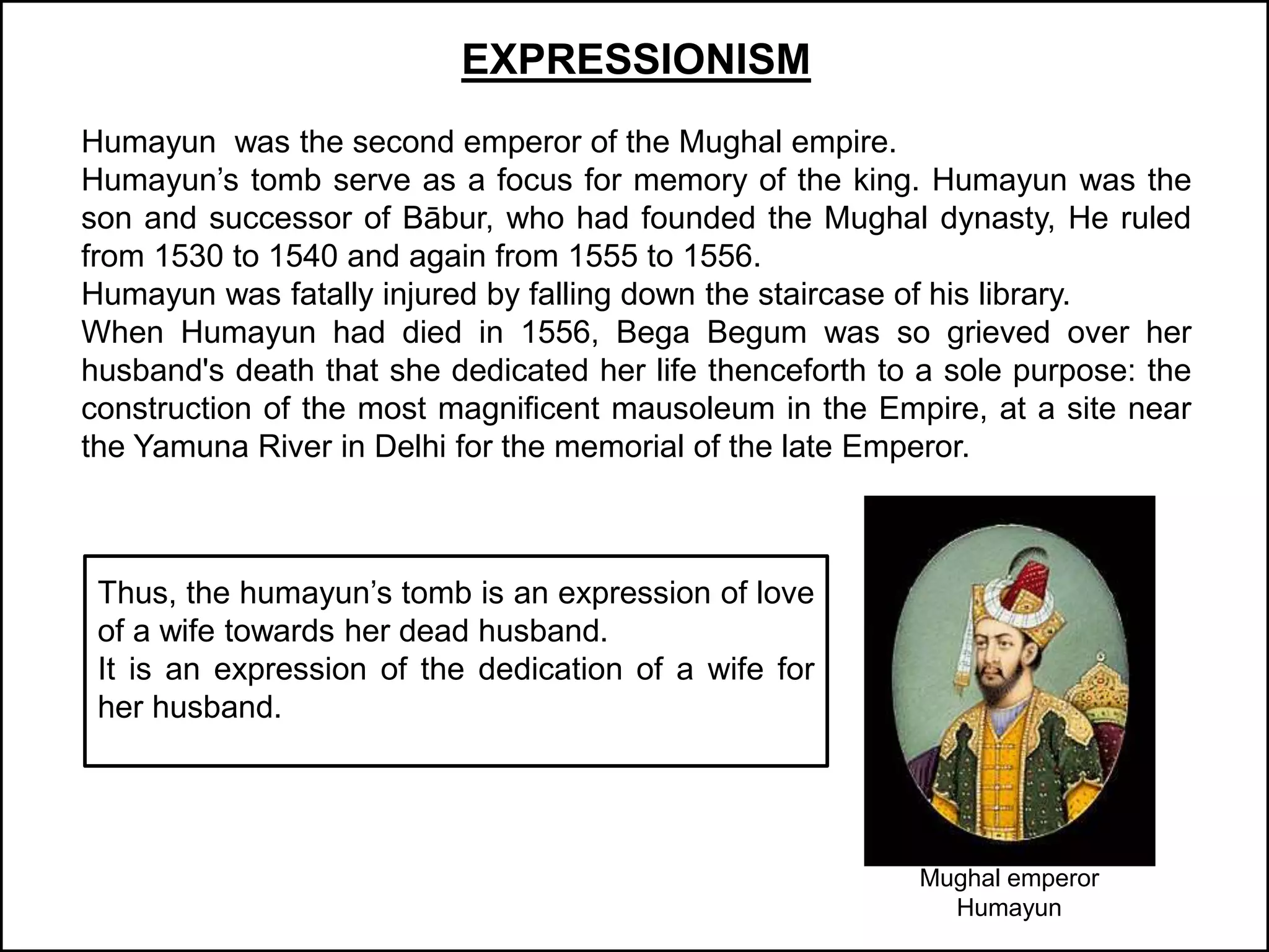 Humayun's tomb | PPTX