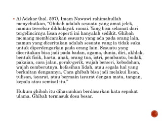 Tadabbur Surat Al Humzah | PPTX