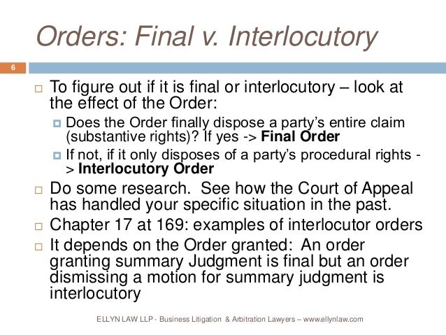 Appeals: Rules 61, 62 and 63, Rules of Civil Procedure, RRO 1990, Reg…