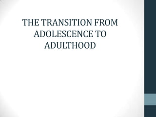 Human Developments Chap13 | PPT