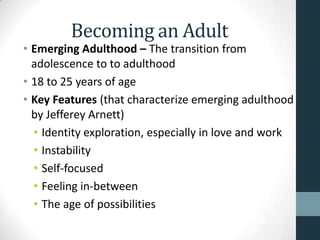 Human Developments Chap13 | PPT