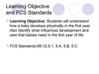 Human Development-Chapter 7-Physical Development of Infants | PPT