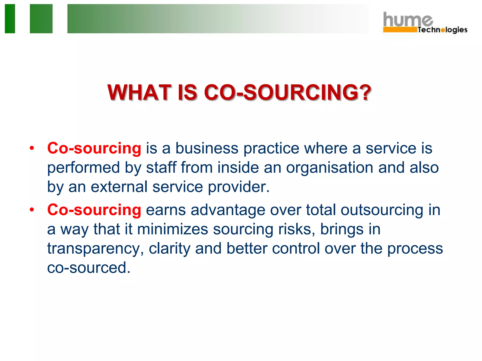 Hume cosourcing advantage_web | PPTX