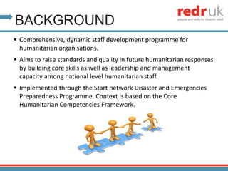 Raising Standards in Humanitarian Response | PPT