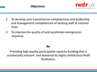 Raising Standards in Humanitarian Response | PPT