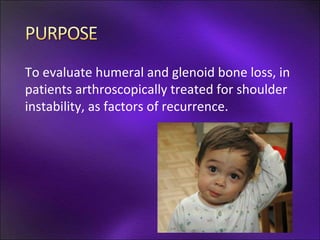 Humeral and glenoid bone defects as factors | PPT