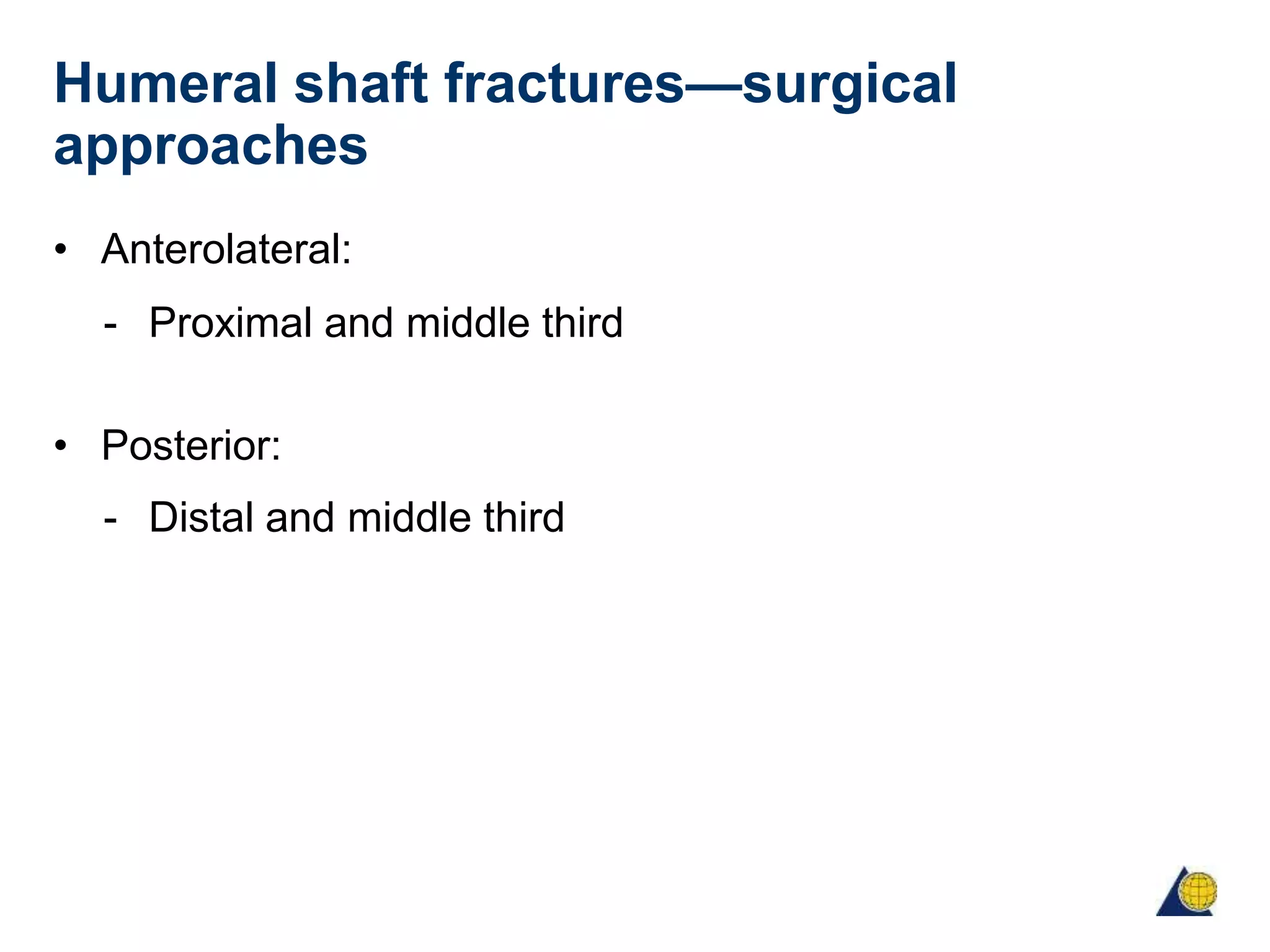 humerus shaft | PPTX