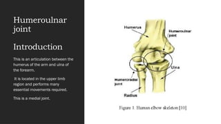 Humeroradial and Humeroulnar joints.pptx