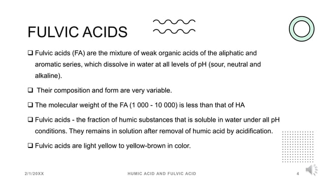 HUMIC ACID AND FULVIC ACID.pptx