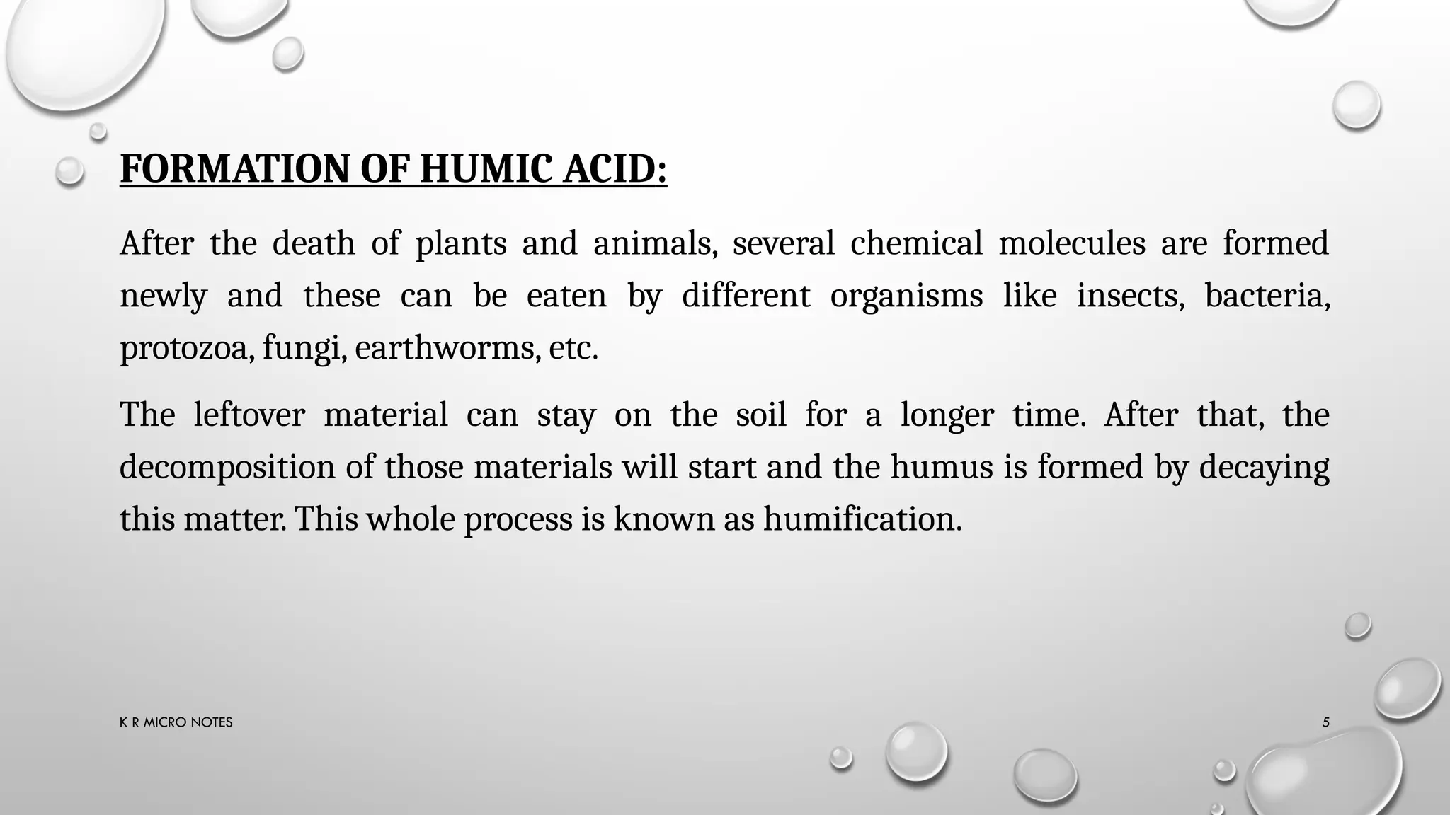 Humic acid and fulvic Acid K R. pptx | PPTX