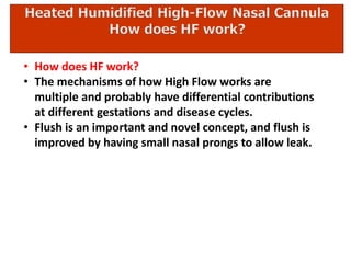 Humidfied nasal cannula | PPTX