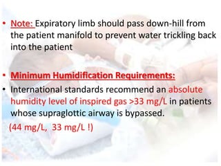 Humidication in NICU - Dr Padmesh - Neonatology | PPTX
