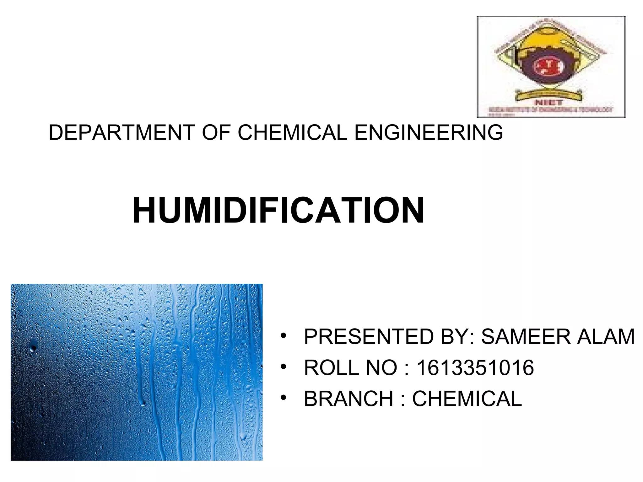 Humidification | PPT