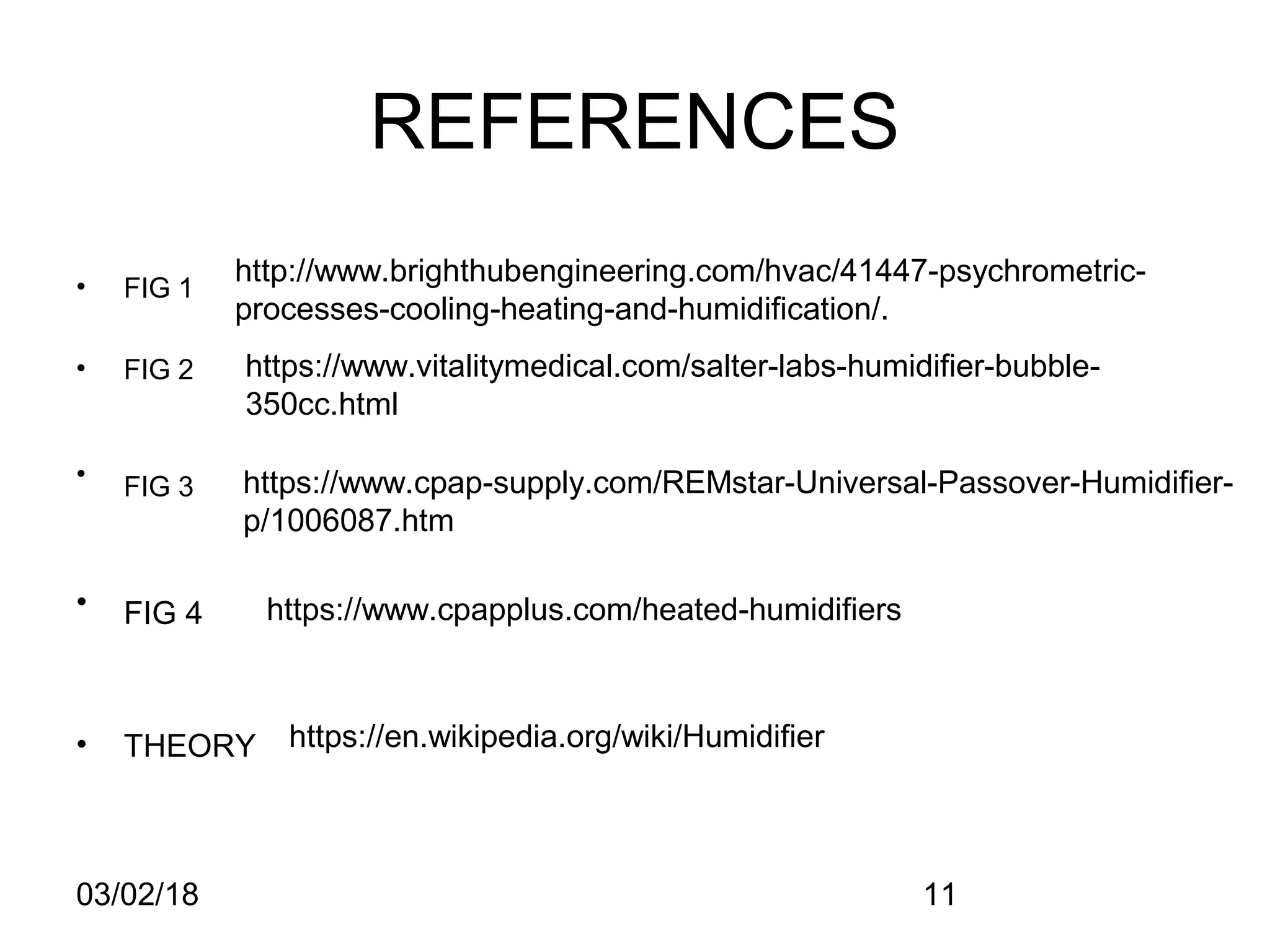 Humidification | PPT