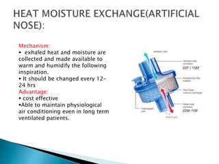 HUMIDIFICATION - ARTIFICIAL HUMIDIFIERS | PPT