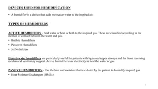 Humidification | PPTX
