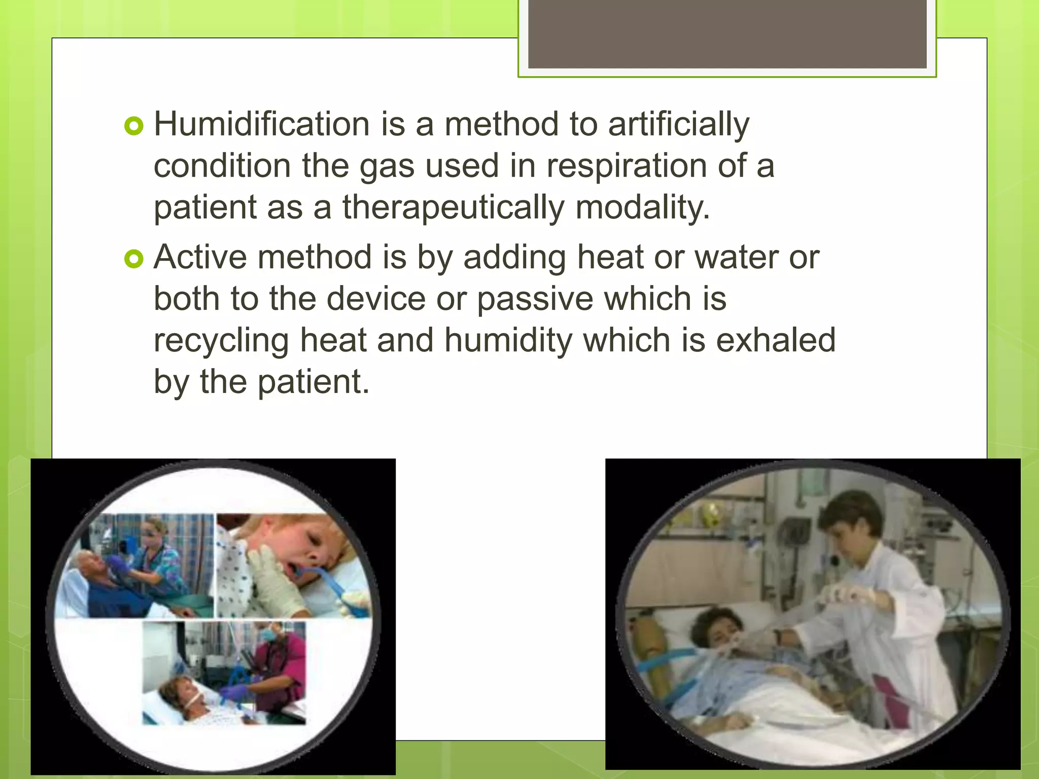 Humidification & nebulization | PPTX | Lung and Respiratory Health ...