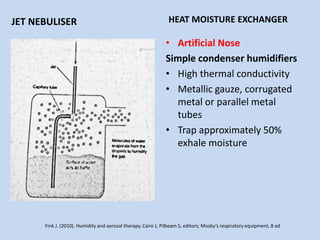 Humidification Therapy | PDF