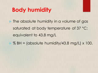 Humidification Therapy on ventilated patients | PPT
