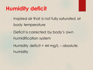 Humidification Therapy on ventilated patients | PPT