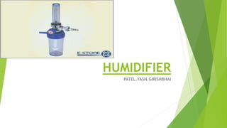 Humidifier | PPTX